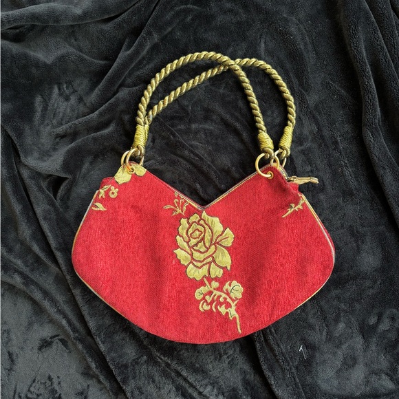 Medea | Bags | Vintage Medea Floral Handbagvintage Glam | Poshmark